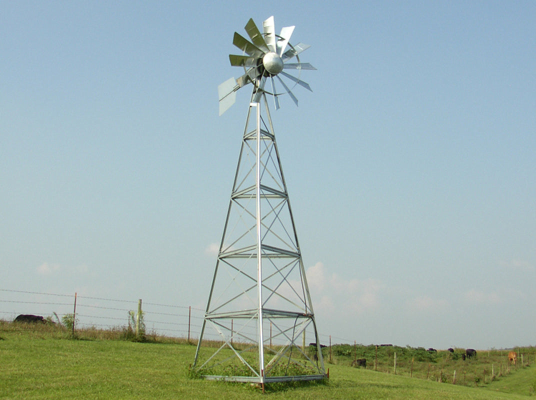 Galvanized Ornamental Windmill – Sunfish Fish Farms